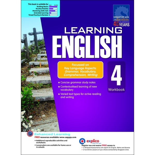 Learning English Workbook 1 - 6 | Topical | Primary English School ...