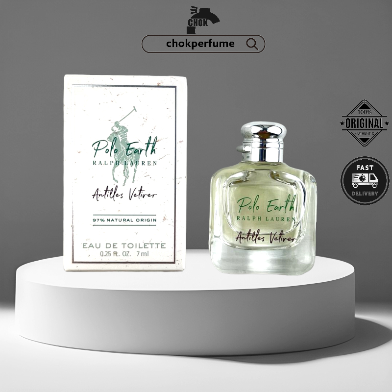 Polo Earth Antilles Vetiver EDT 7ml Perfume Miniature (U) | Shopee Malaysia