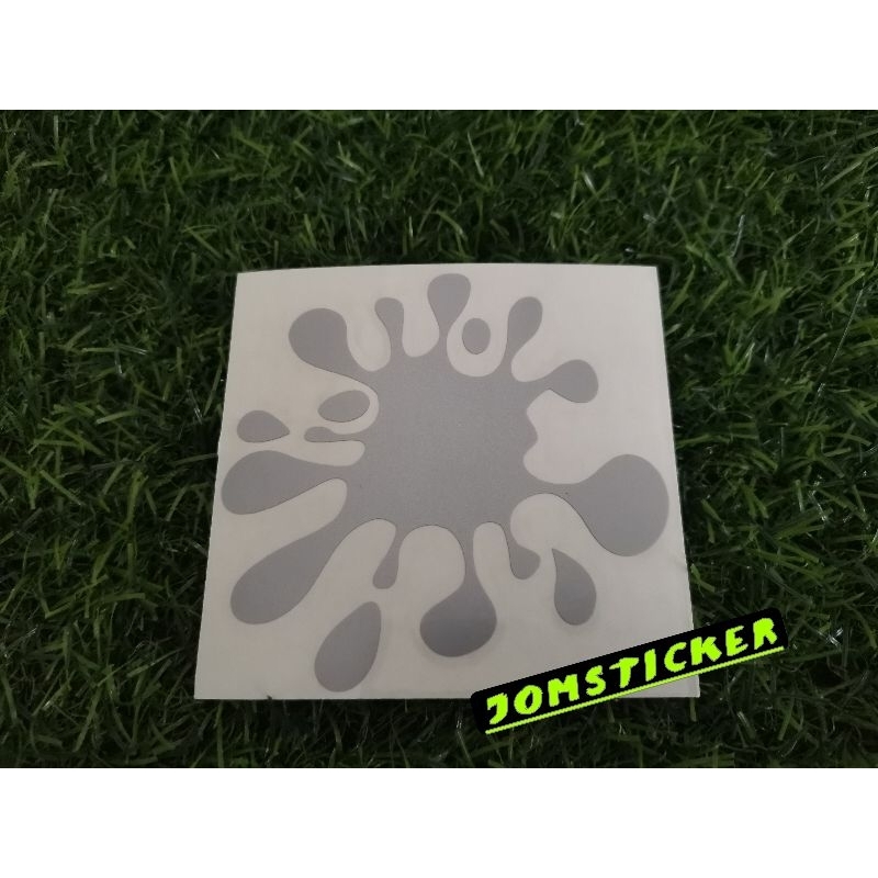 Sticker corak tampal calar kereta/water splash(sticker cutting/potong ...