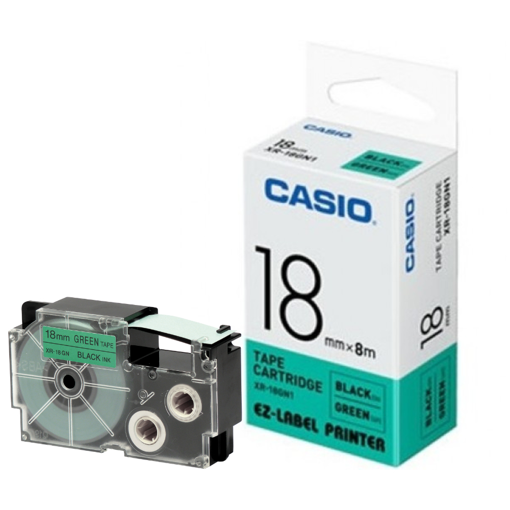 Genuine Casio XR-6 6mm/XR-9 9mm/XR-12 12mm/XR-18 18mm EZ-Label Printer Tape Cartridge | Shopee ...