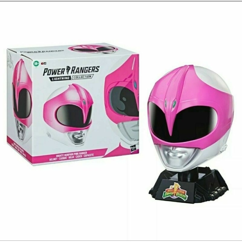 PINK RANGER HELMET POWER RANGERS LIGHTNING COLLECTION | Shopee Malaysia