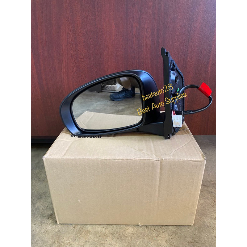Perodua Bezza Side Mirror With Signal Lamp Cermin Sisi | Shopee Malaysia
