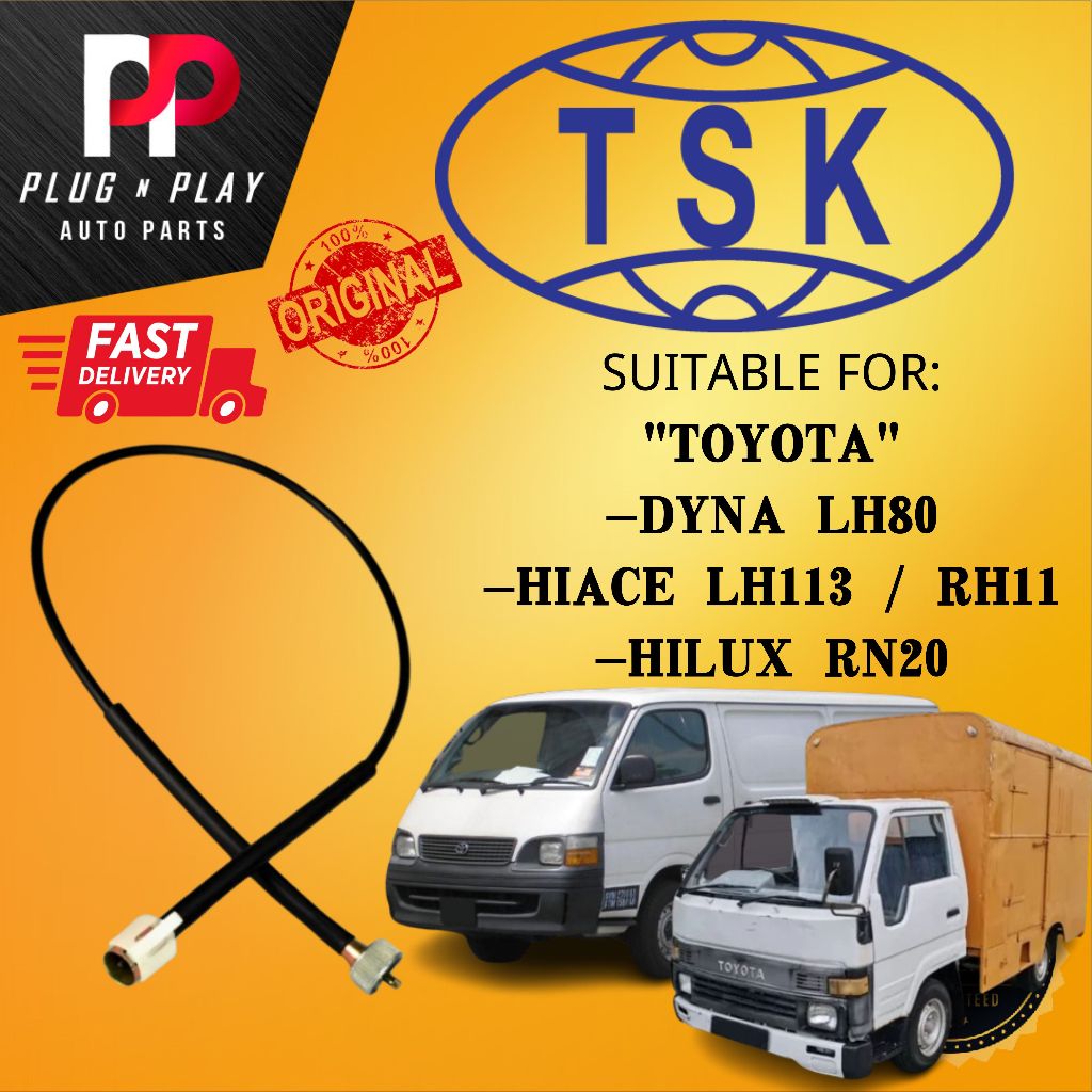 TOYOTA DYNA LH80 / HIACE LH113 , RH11 / HILUX RN20 TSK SPEEDO METER ...