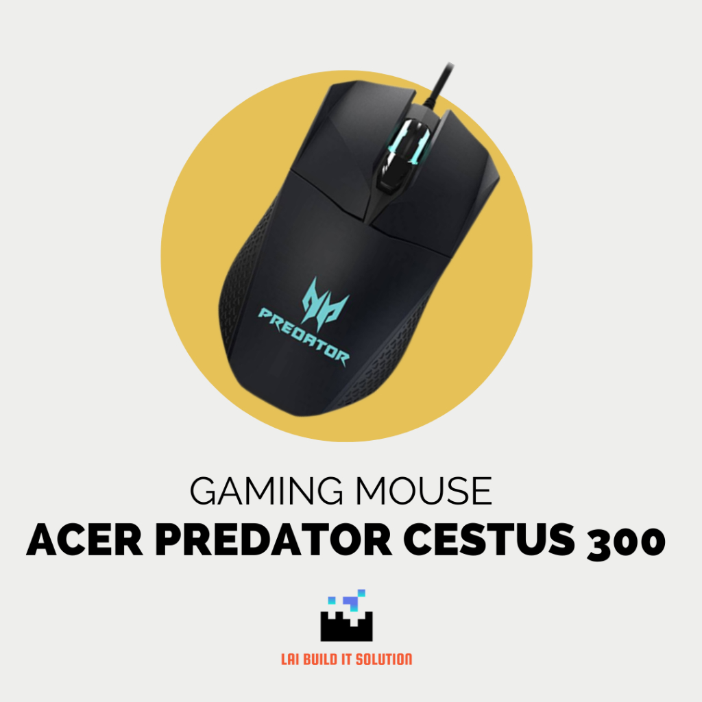 ACER PREDATOR CESTUS 300 GAMING MOUSE / 5000 DPI / 2 YEARS WARRANTY ...