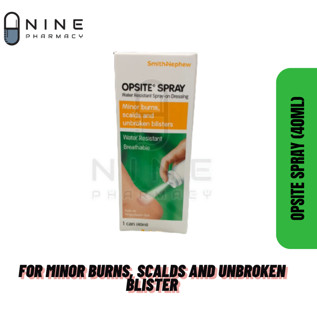 Smith and Nephew opsite spray 40ml (EXP:04/2024) | Shopee Malaysia