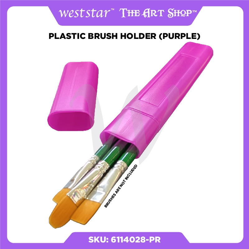 [WETAS] Paint Brush Case Brush Storage Brush Holder Protector Case ...