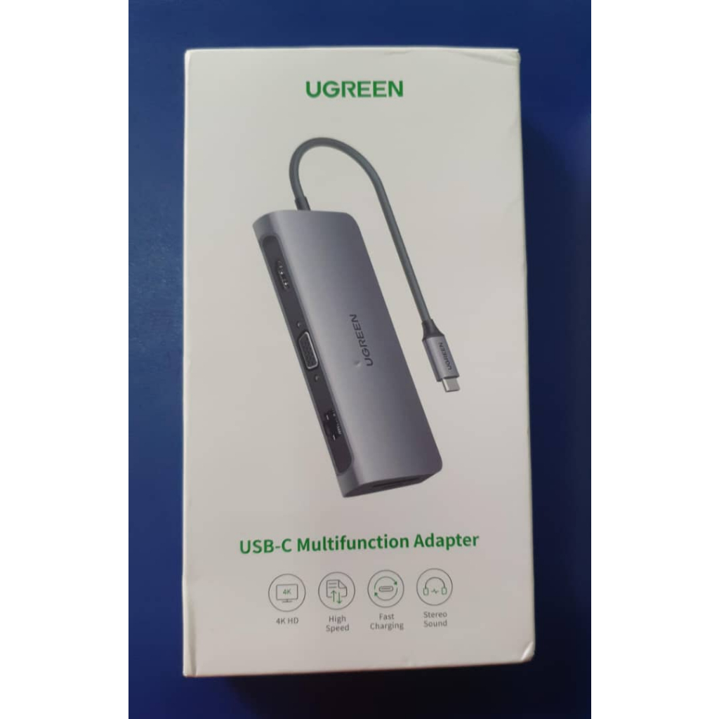 UGREEN USB C Hub 10 in 1(80133) Type C Hub with Ethernet 4K USB C to ...