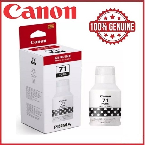 CANON GI-71/GI-71s Black/Cyan/Magenta/Yellow ORIGINAL REFILL INK G1020 ...