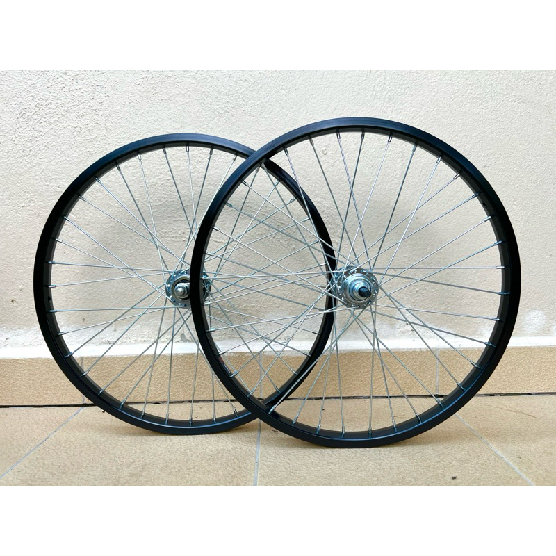 RIM ALOI BASIKAL 20" RIM Alloy CANDY Color Wheelset (SEPASANG) for DISC ...