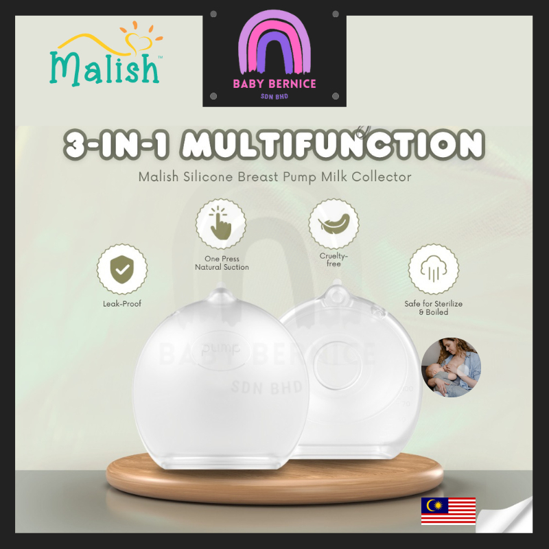 MALISH *3-In-1 Multifunction Silicone Breast Pump Milk Collector ...