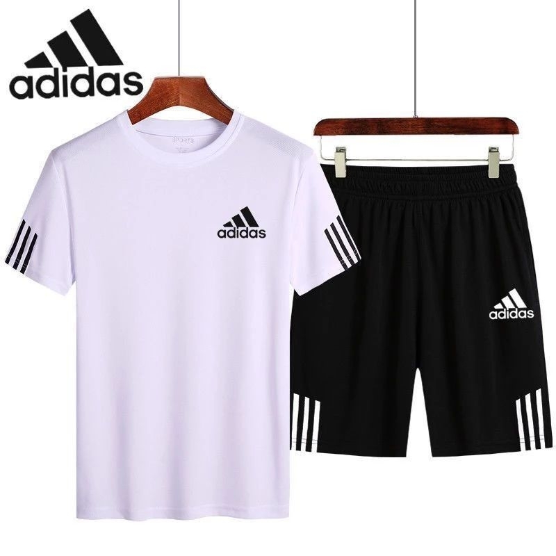 ADIDAS MICROFIBER SPORTS T SHIRTS AND SHORT SLIM FIT&QUICK DRY PURE ...