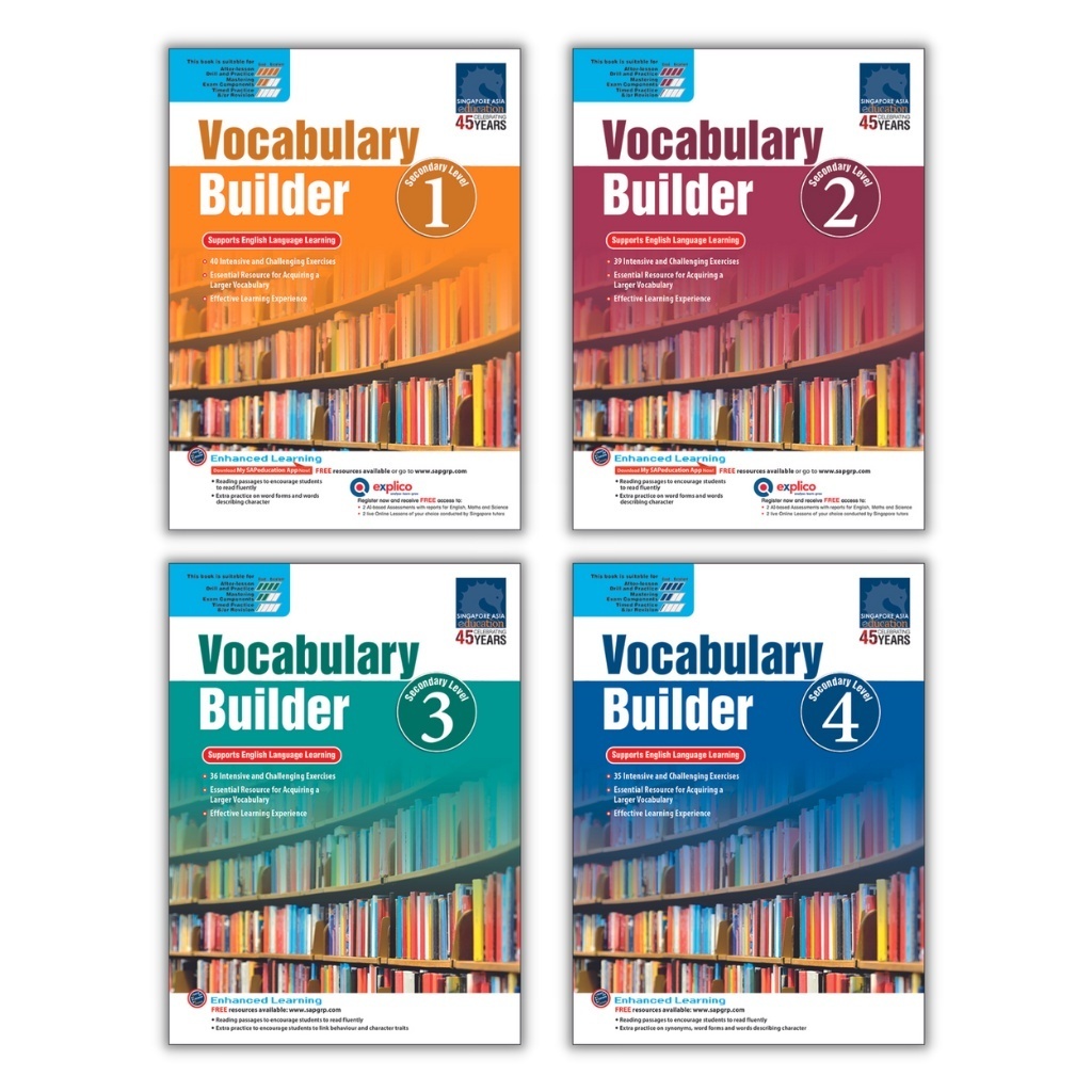 Vocabulary Builder Secondary Level 1-4 | Skill-based | Secondary ...
