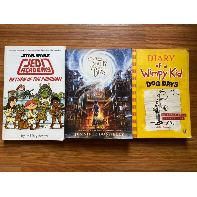 (3 Books set) Star Wars Jedi Academy / Beauty and the Beast / Diary of ...