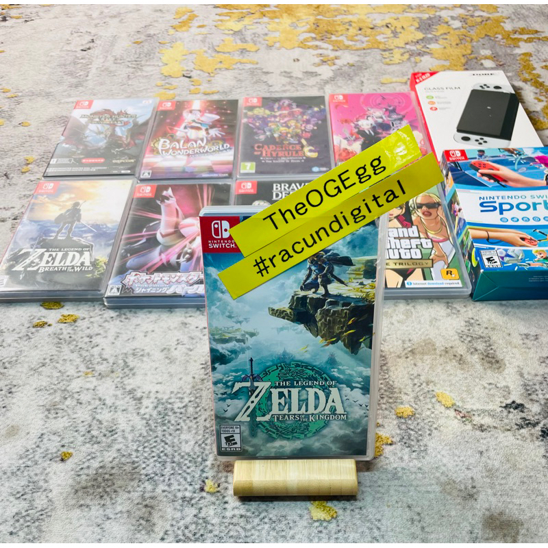 The Legend Of Zelda : ToTK ( USED ) | Shopee Malaysia