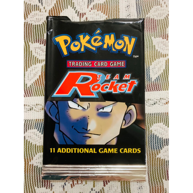 Pokemon TCG : Empty Team Rocket Booster Pack. | Shopee Malaysia