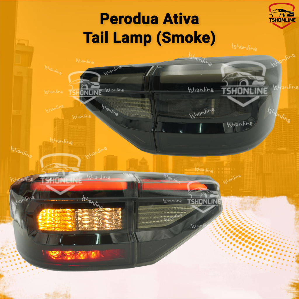 Perodua Ativa Tail Lamp 2021-2023 V1S Ativa Accessories Lampu Belakang ...