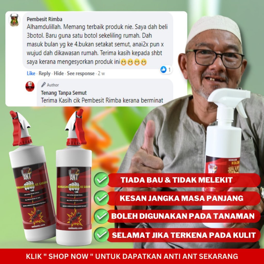 🔥SPRAY SEMUT🔥 ANTI ANT RUMAH TENANG TANPA SEMUT 🔥 | Shopee Malaysia