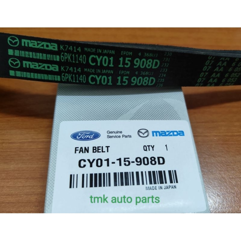 MAZDA (6PK1140) MAZDA CX9 2008-2014Y FAN BELT (CY01-15-908D) | Shopee ...