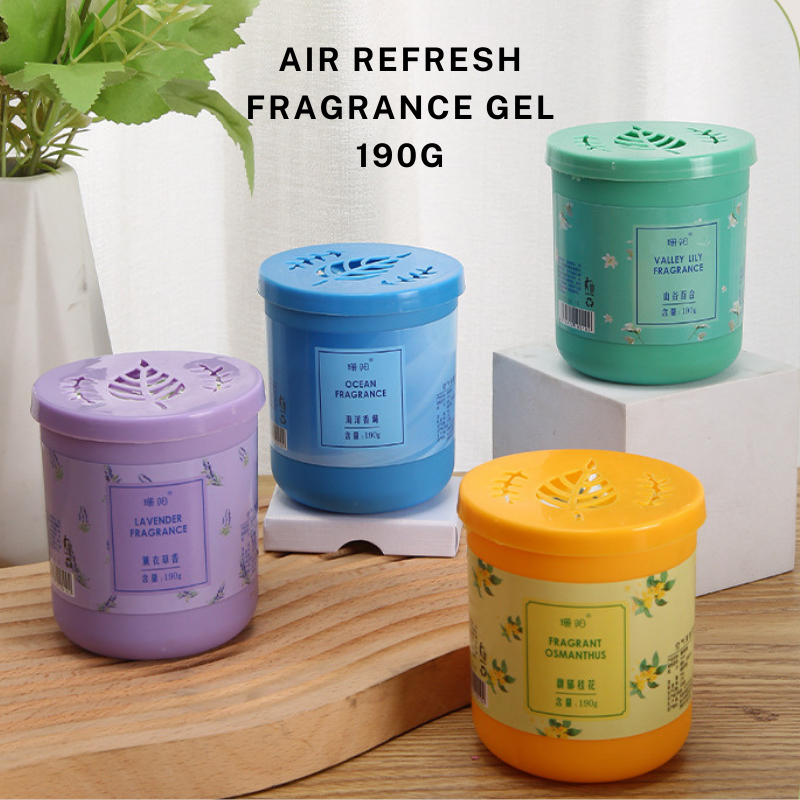 Air Refresh Fragrance Gel 190g Home Toilet Kitchen Office Bathroom ...