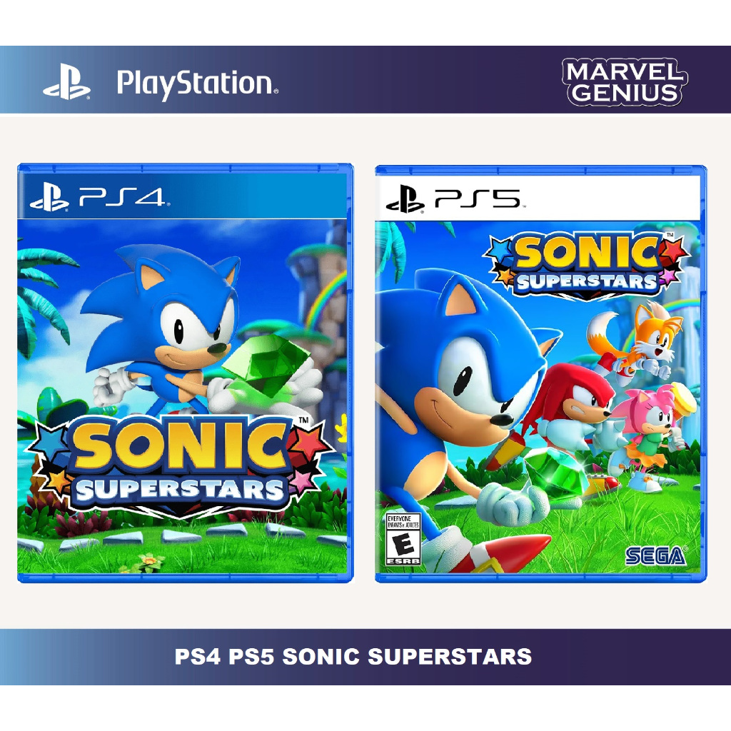 PS4 PS5 GAME SONIC SUPERSTARS 索尼克 超级巨星 (ENG/CHN) | Shopee Malaysia
