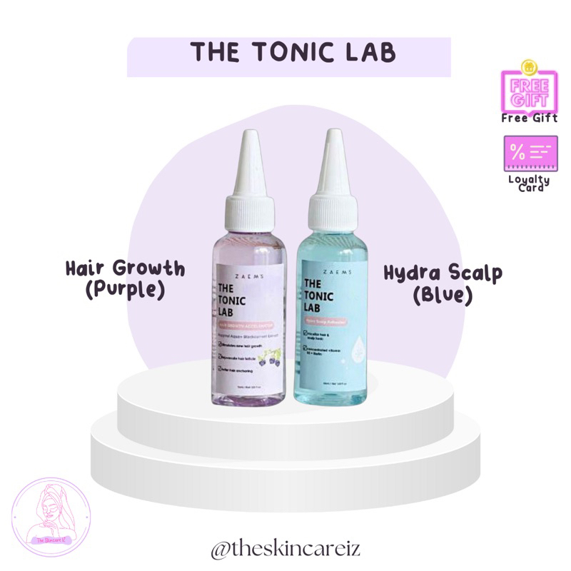 (READY STOCK) The Tonic Lab by Zaem / Hair Tonic Dandruff / Hair Tonic ...
