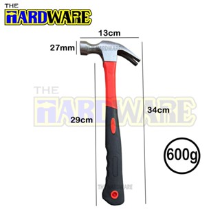 🔥Ready Stock🔥27mm Fibre Handle Claw Hammer Steel Claw Hammer 16oz/Tukul ...
