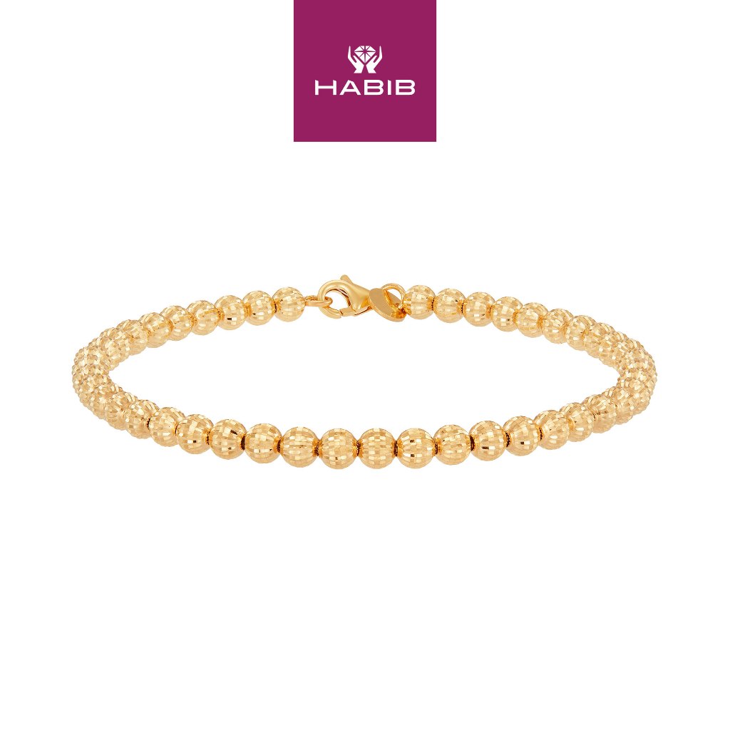 HABIB Oro Italia 916 Yellow Gold Bracelet GGW47740923 (22K Gold ...