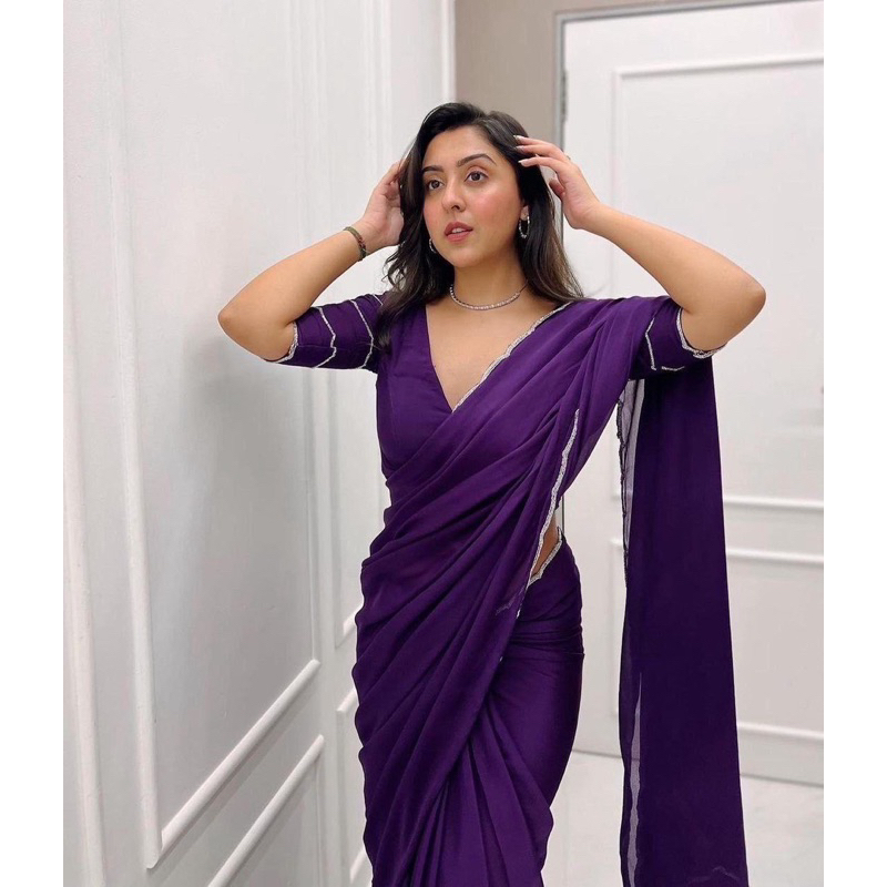 Launching New Designer Heavy Fox Georgette Sarees With Fancy Bouse 😍code St 22😍 👗fabrics