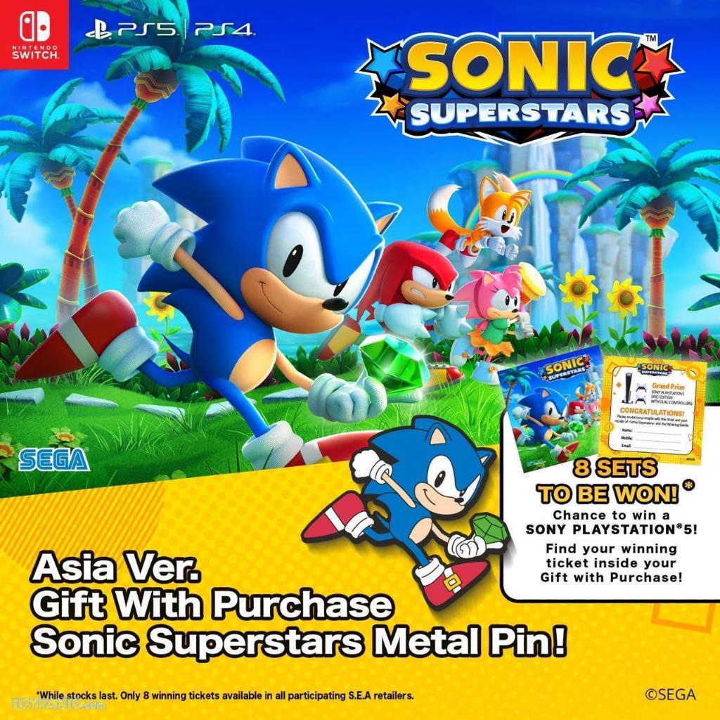 SWITCH Sonic Superstars Multi-Language Version (ASIA) | Shopee Malaysia