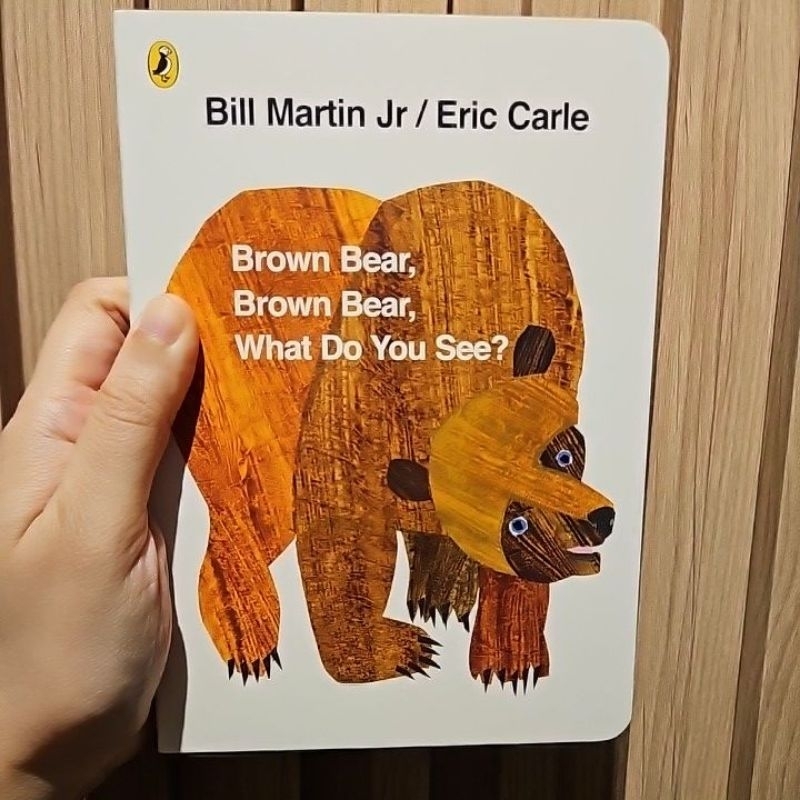 Original Brown bear brown bear what do you see? BOARD BOOK ERIC CARLE ...