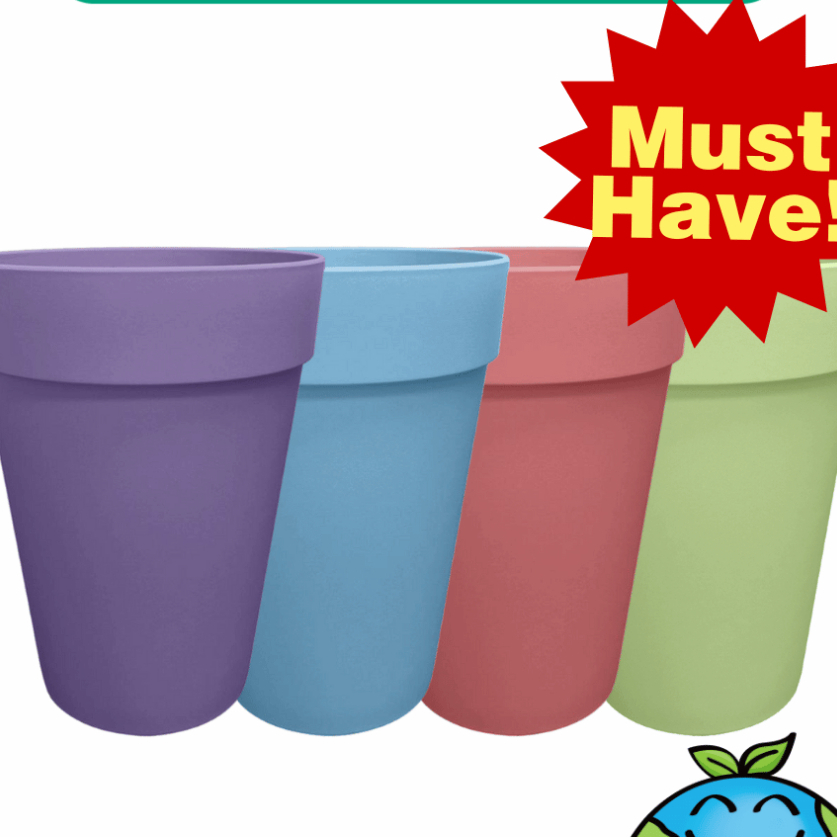 Baba BI-505W Pot Pasu Bunga Aesthetic Warna-Warni Flowering Plant ...