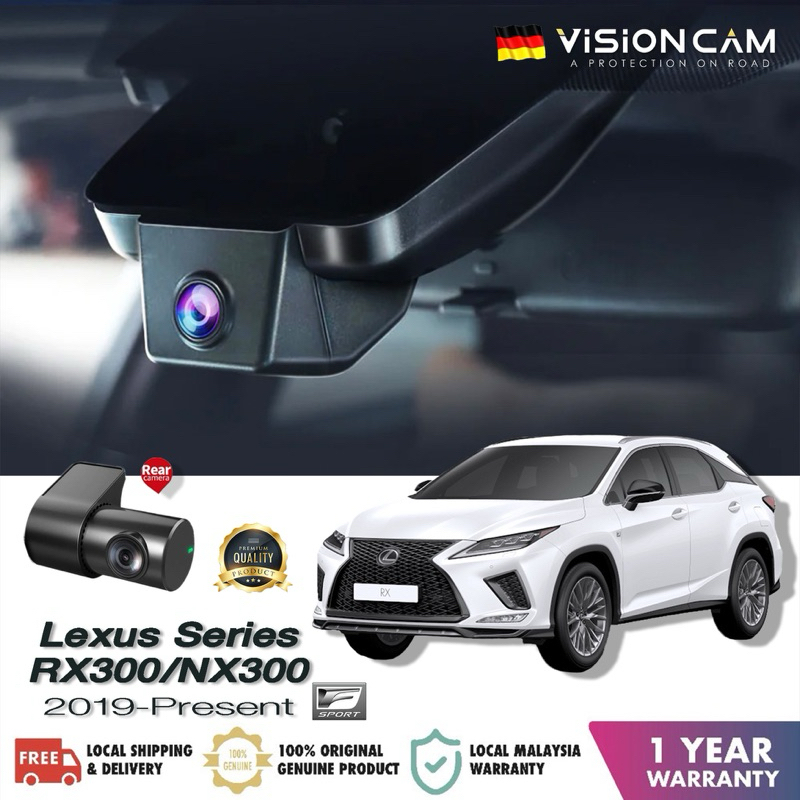 🔥4K UHD Premium Dash Cam🔥Lexus RX300/NX300/UX300 Car Recorder Front 4K ...