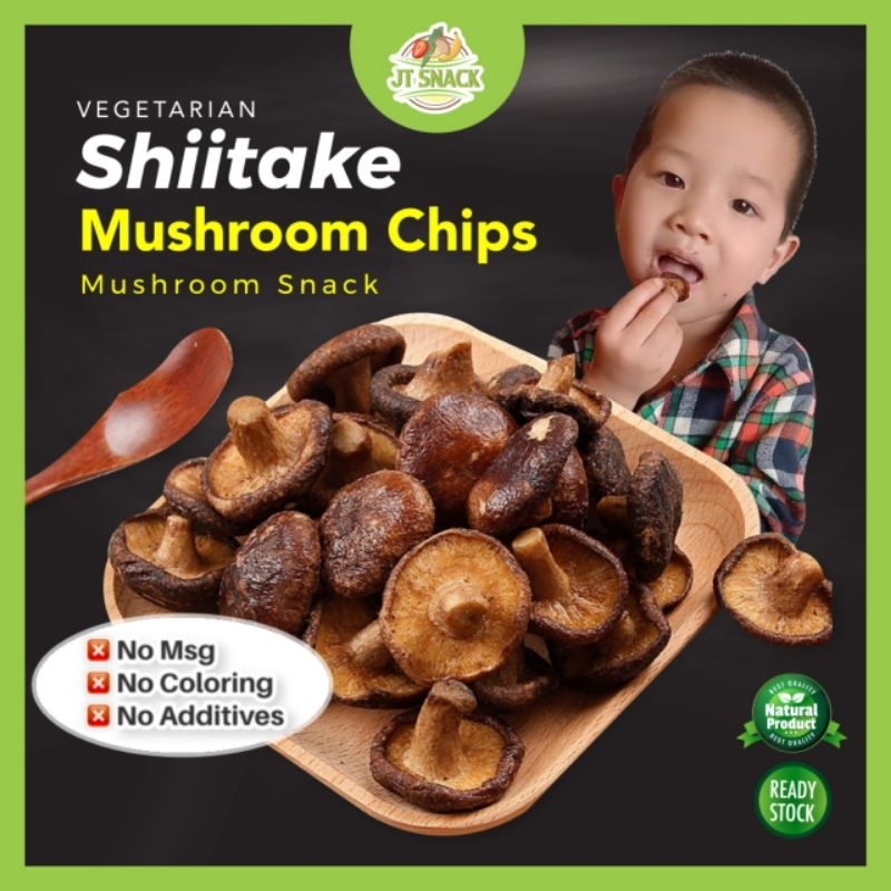【10g-40g】Vegetarian Shiitake Mushroom Crispy Mushroom Dried Mushroom ...