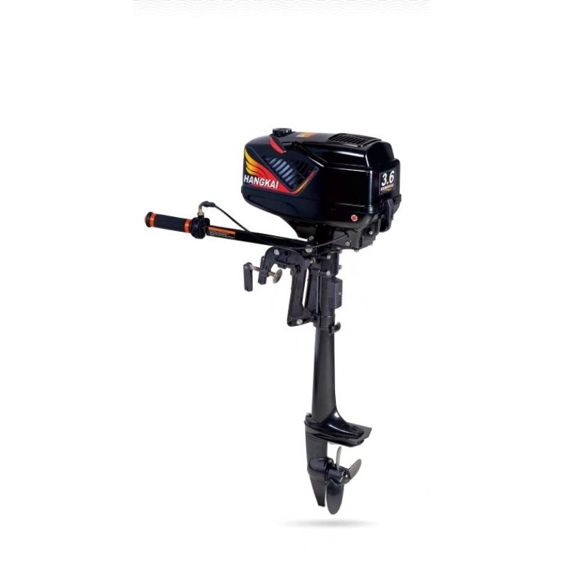 Hangkai 2 stroke 3.6hp engine boat/ 3.6hp 2stroke enjin bot Hangkai ...