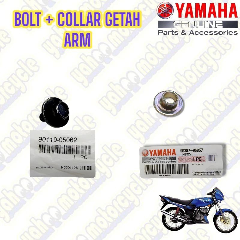 💯 ORIGINAL COLLAR & BOLT GETAH ARM YAMAHA RXZ | Shopee Malaysia