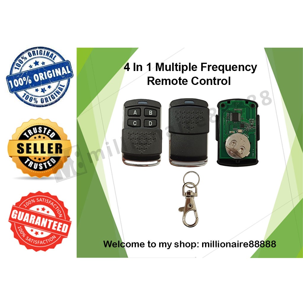 High Quality 4 In 1 Multiple Frequency Remote Control with Battery 280 ...