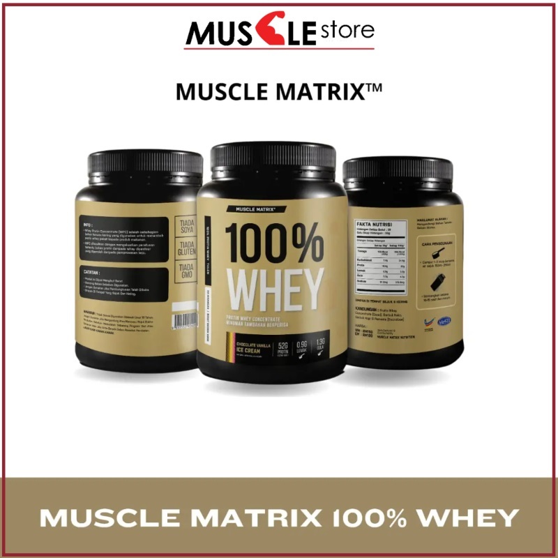 Halal Muscle Matrix Whey Protein 0.9kg 44 Serving Hydrolyzed Isolated ...