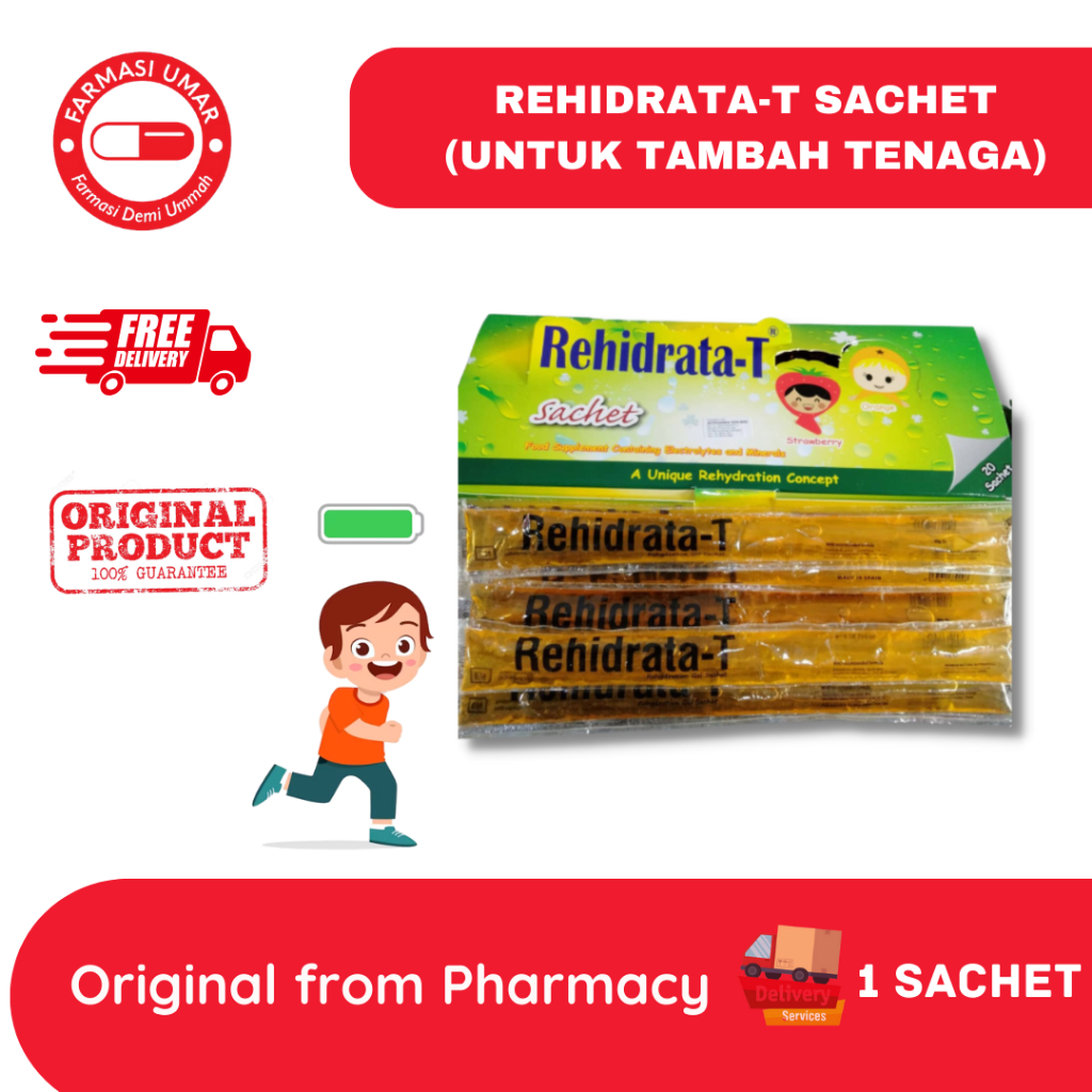 REHIDRATA T ORAL REHYDRATION SALT ORS 1 SACHET | Shopee Malaysia