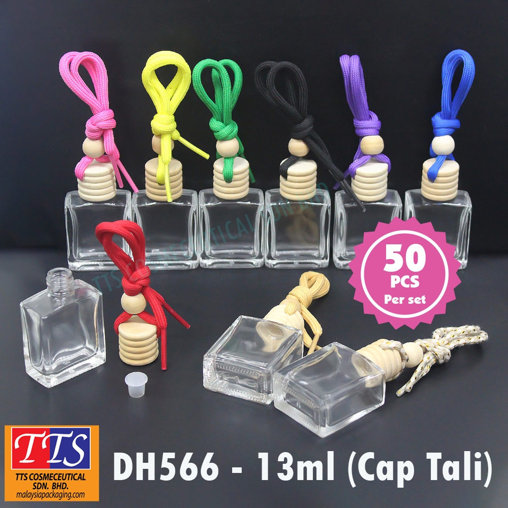 [50 Pcs] Botol perfume kereta petak 13ml Clear rectangle Car Perfume ...