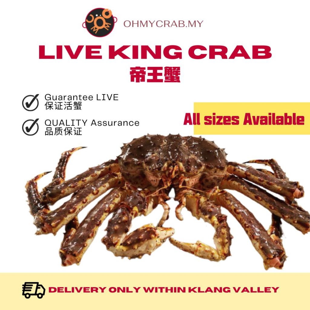 Live King Crab 2.5-3kg/crab | Shopee Malaysia