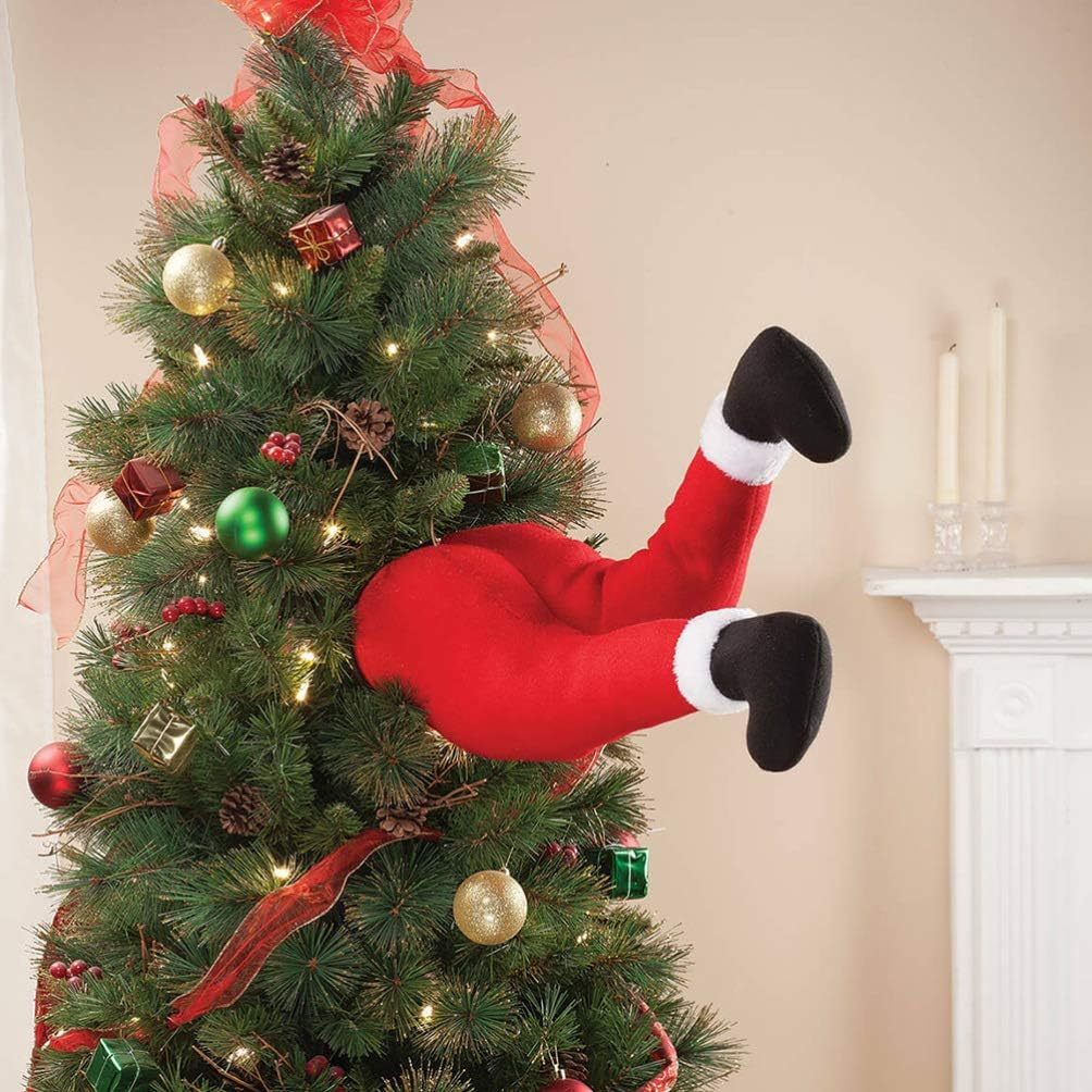 Msia (Ready Stock) Santa Claus Plus Funny Leg Christmas Kicker Tree ...