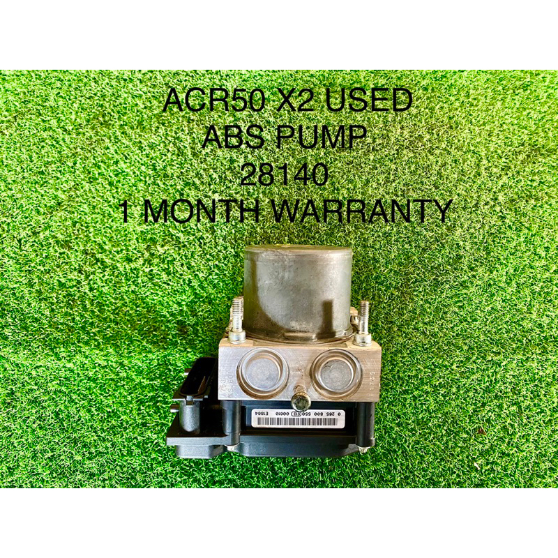 TOYOTA ESTIMA ACR50 X2 ABS PUMP 28140 (USED PARTS ORIGINAL) | Shopee ...