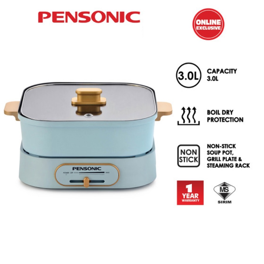Pensonic Multi Cooker | PMC-1303GSX | Shopee Malaysia