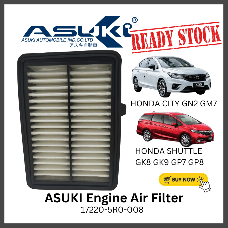 ASUKI Engine Air Filter Honda BR-V DG3 City GN2 GM7 HR-V RU1 Jazz GK3 ...