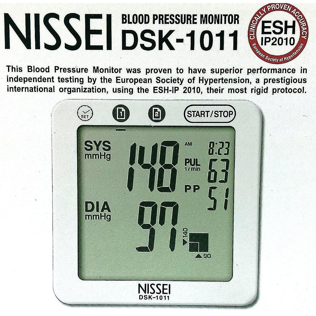 Nissei Blood Pressure Monitor WSK-1011 | Shopee Malaysia
