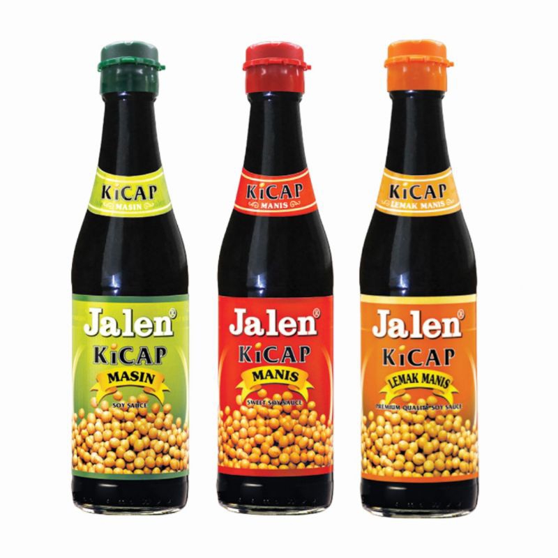 Jalen Kicap Masin 325ml / Kicap Manis 325ml / Kicap Lemak Manis 325ml ...
