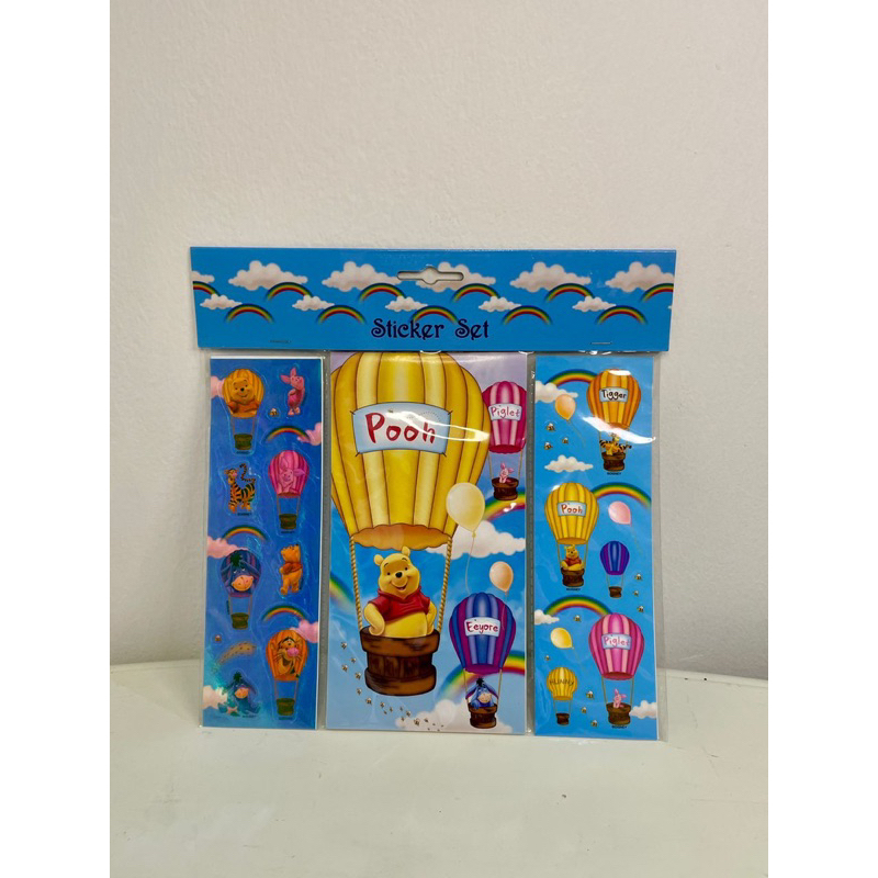 Disney Winnie the Pooh sticker set cute cartoon stickers | Shopee Malaysia