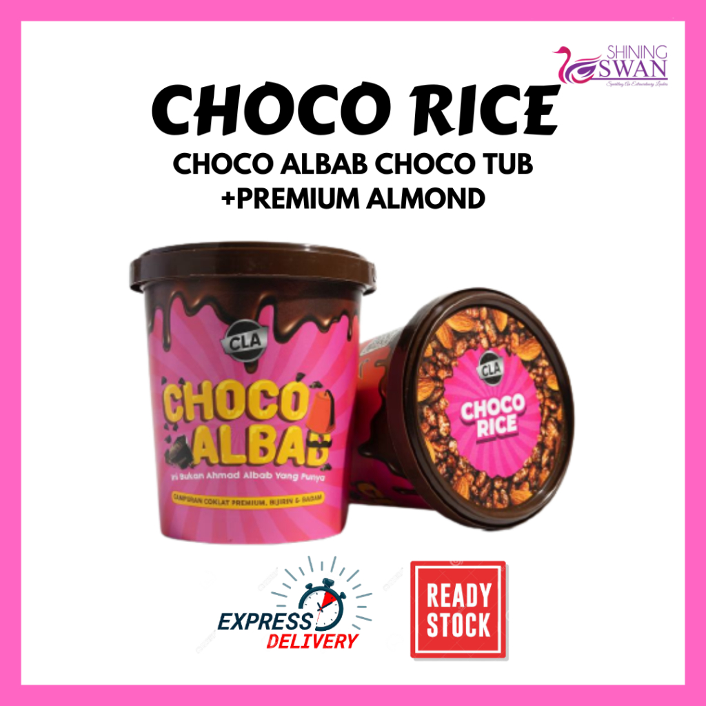 Choco Tub Choco Albab Choco Jar 250g - Choco Rice | Shopee Malaysia