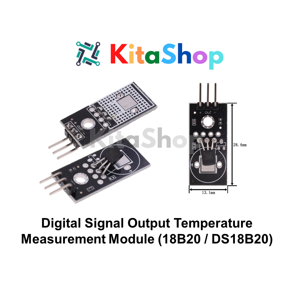 Digital Signal Output Temperature Measurement Module (18B20 / DS18B20 ...