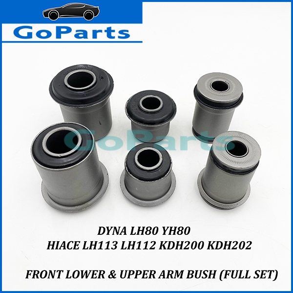 (6pc) Front Lower & Upper Arm Bush (Full Set) Toyota Dyna Lh80 Yh80 ...